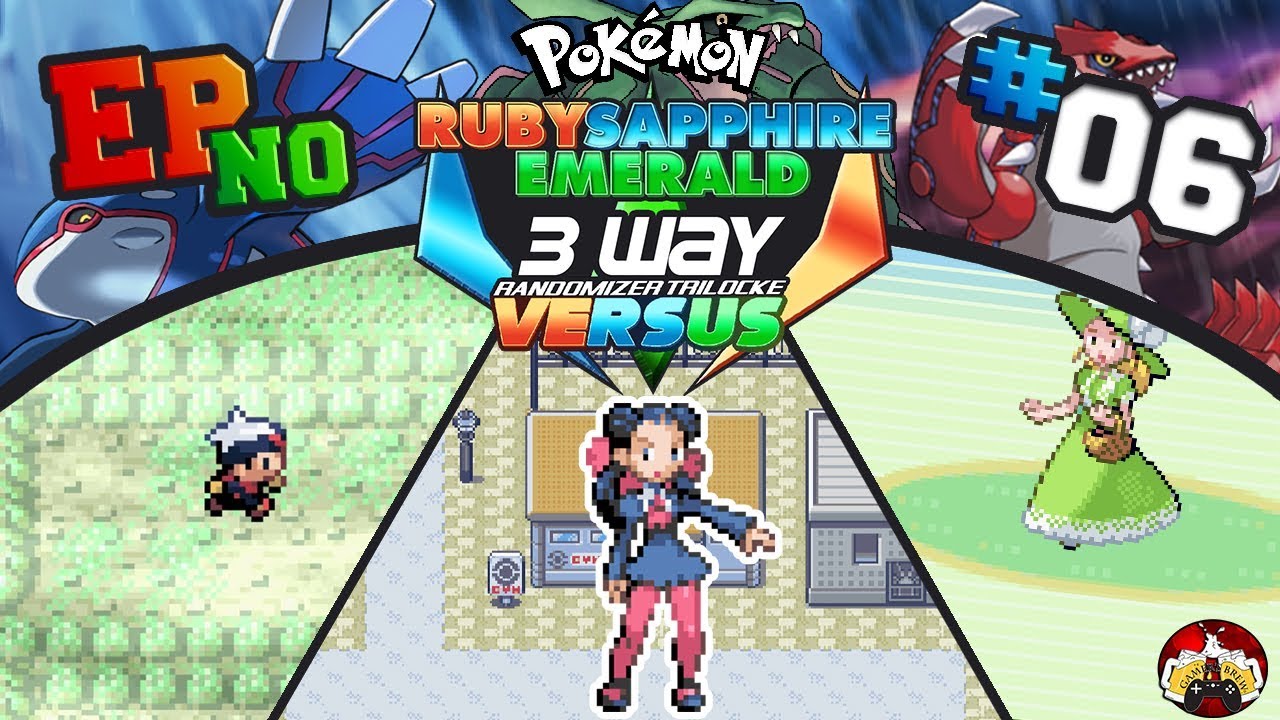 Pokemon Ruby, Sapphire & Emerald 3-Way Versus EP 06 | GOING TO THE GYM ...