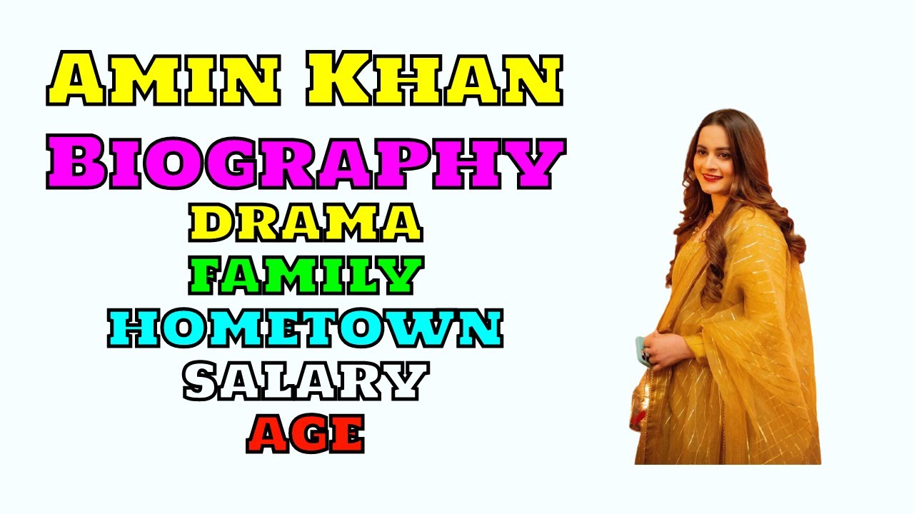 Amin Khan Lifestyle, Hometown, Age, Husband, Family, Career, Biography ...