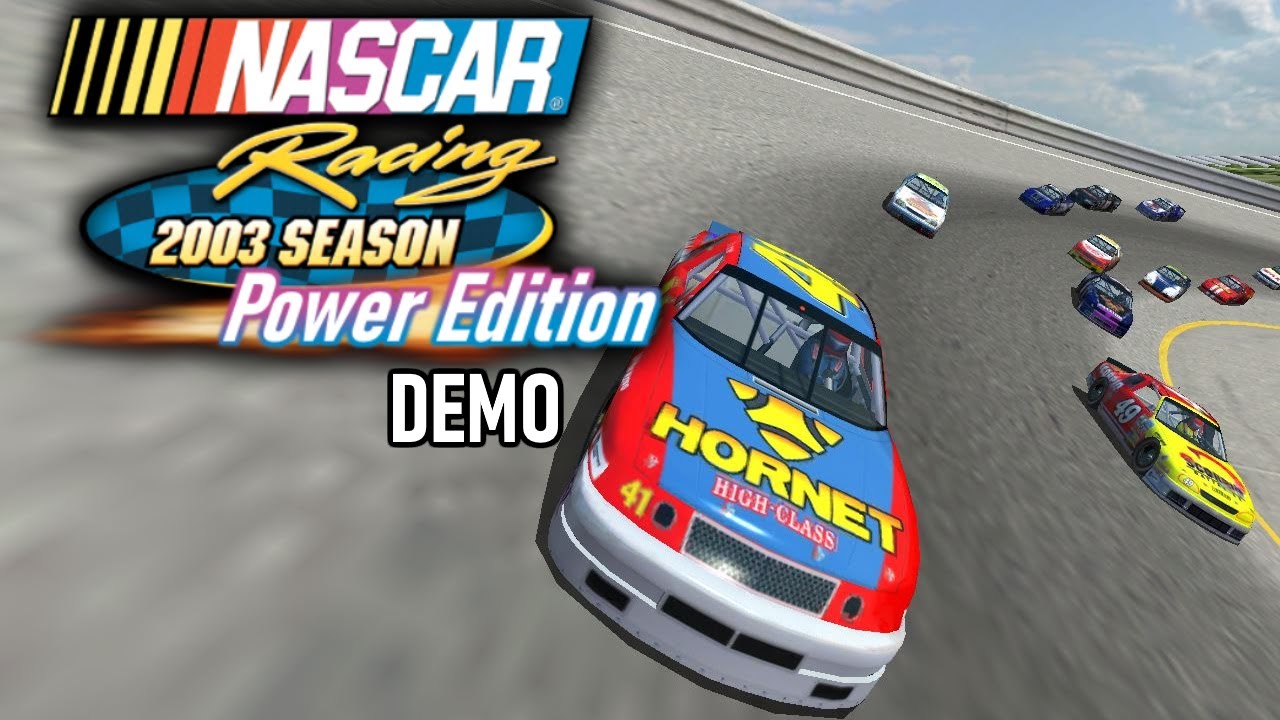 NEW NR2003 MOD! : Power Edition [Arcade Style Racing] Demo - YouTube