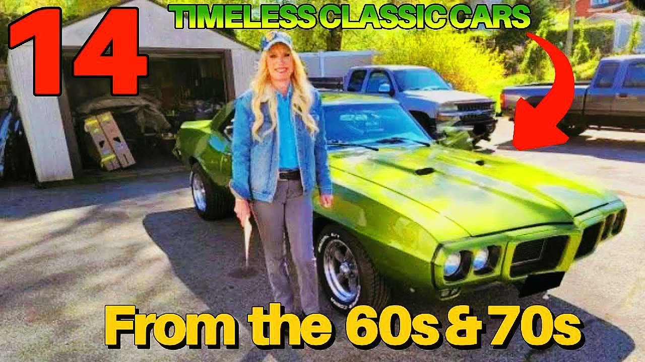 14 Unforgettable Classic Cars from the Iconic 60s & 70s! - YouTube