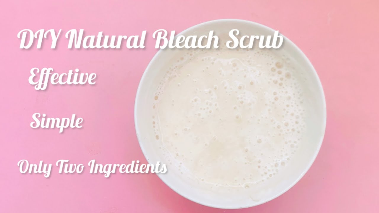 Super Easy and Effective Natural Body Scrub| potato |rice | # ...