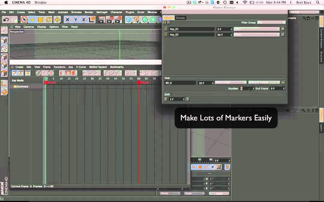 Marker Manager Plugin Preview - YouTube