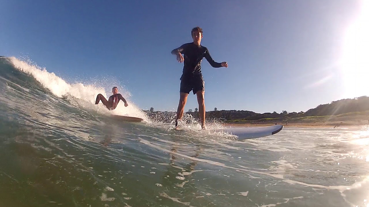 North Avalon Surfing April 2020 - YouTube