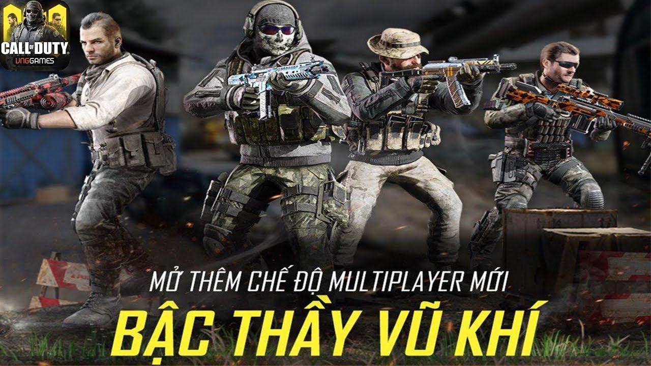 COD Mobile | Chế độ Multiplayer mới Bậc Thầy Vũ Khí trong Call of Duty ...