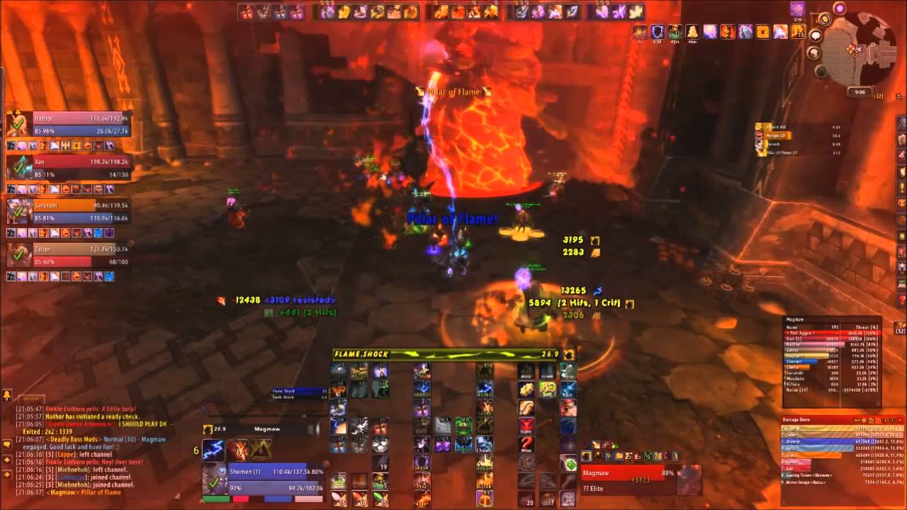 VecchiBarbari vs BWD primi boss WoW Trilogy - YouTube