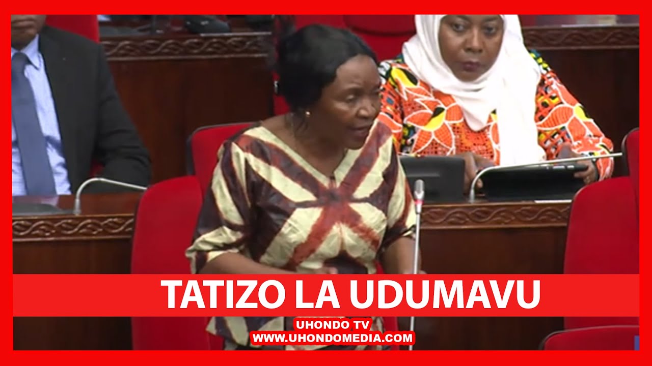 ENG. STELLA MANYANYA AFICHUA TATIZO HILI BUNGENI, "TUNAFIKA MIAKA BADO ...