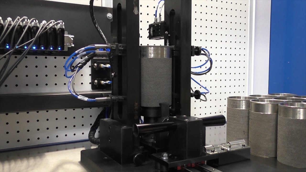 Manual Cylinder Liner Inspection Fixtures - YouTube