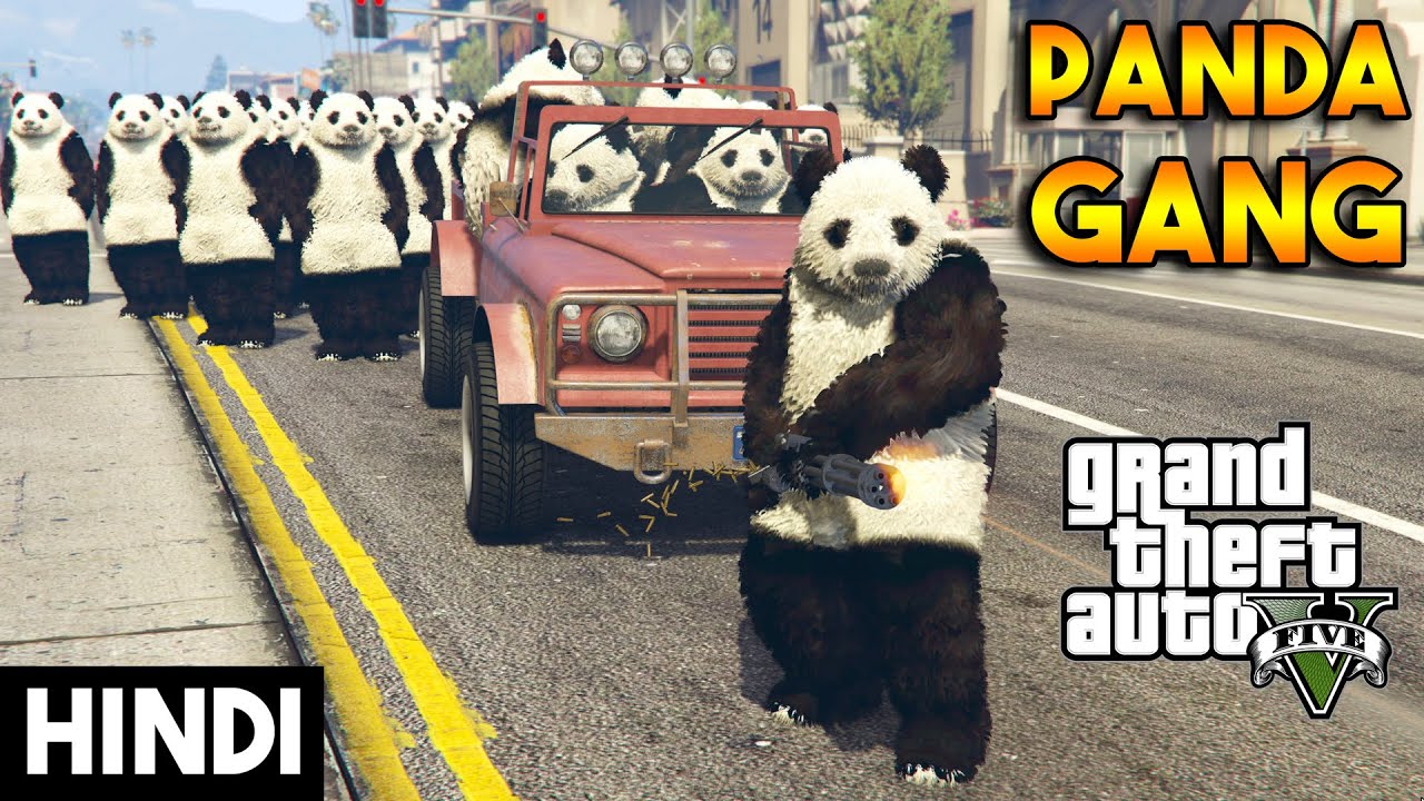 PANDA GANG GTA 5 MAI !! (GTA 5 Funny Panda Gameplay) - YouTube