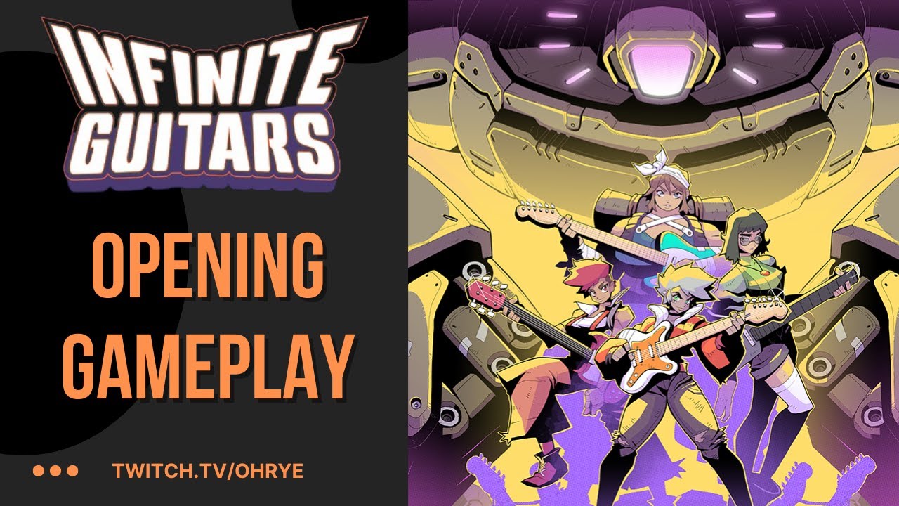 Infinite Guitars - Opening Gameplay - An Action Rhythm RPG! - YouTube