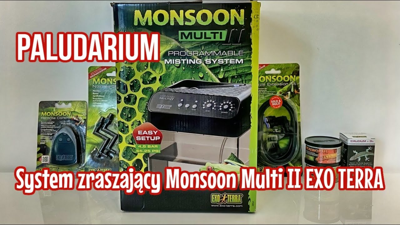 Kompletuję Paludarium | System zraszający Monsoon Multi II EXO TERRA ...