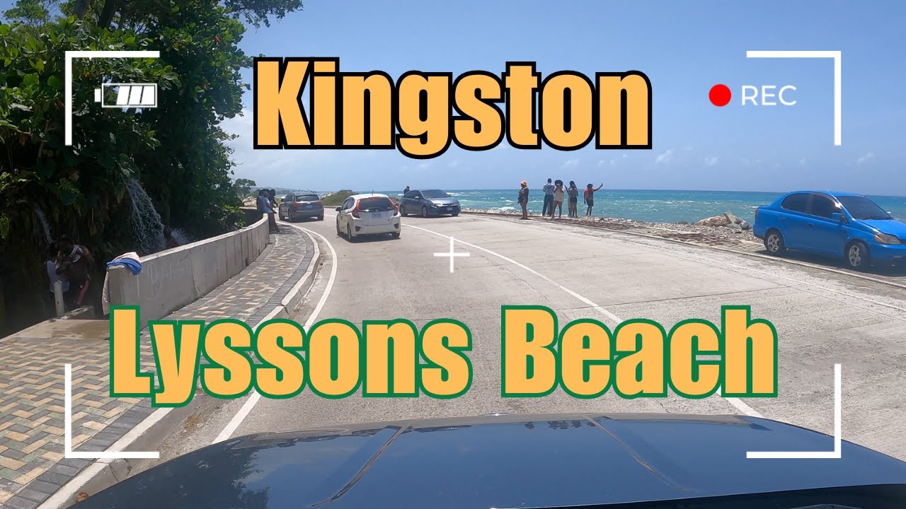 See the new road from Kingston to Lyssons Beach, St. Thomas - YouTube