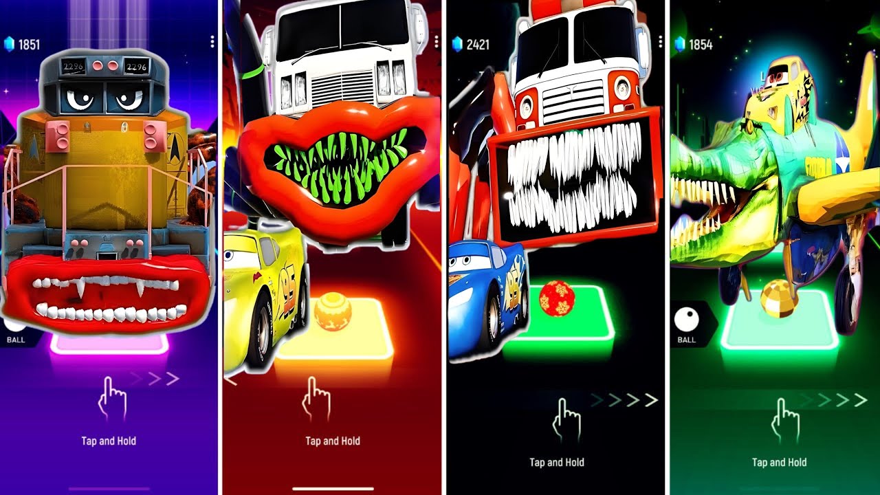 TRAIN Eater vs GARBAGE Truck Eater vs FIRE TRACK EATER vs Crocodilo ...
