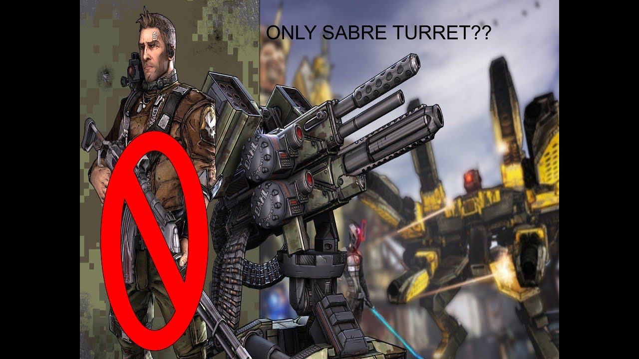 Can you beat borderlands 2 with only The Sabre turret?? - YouTube