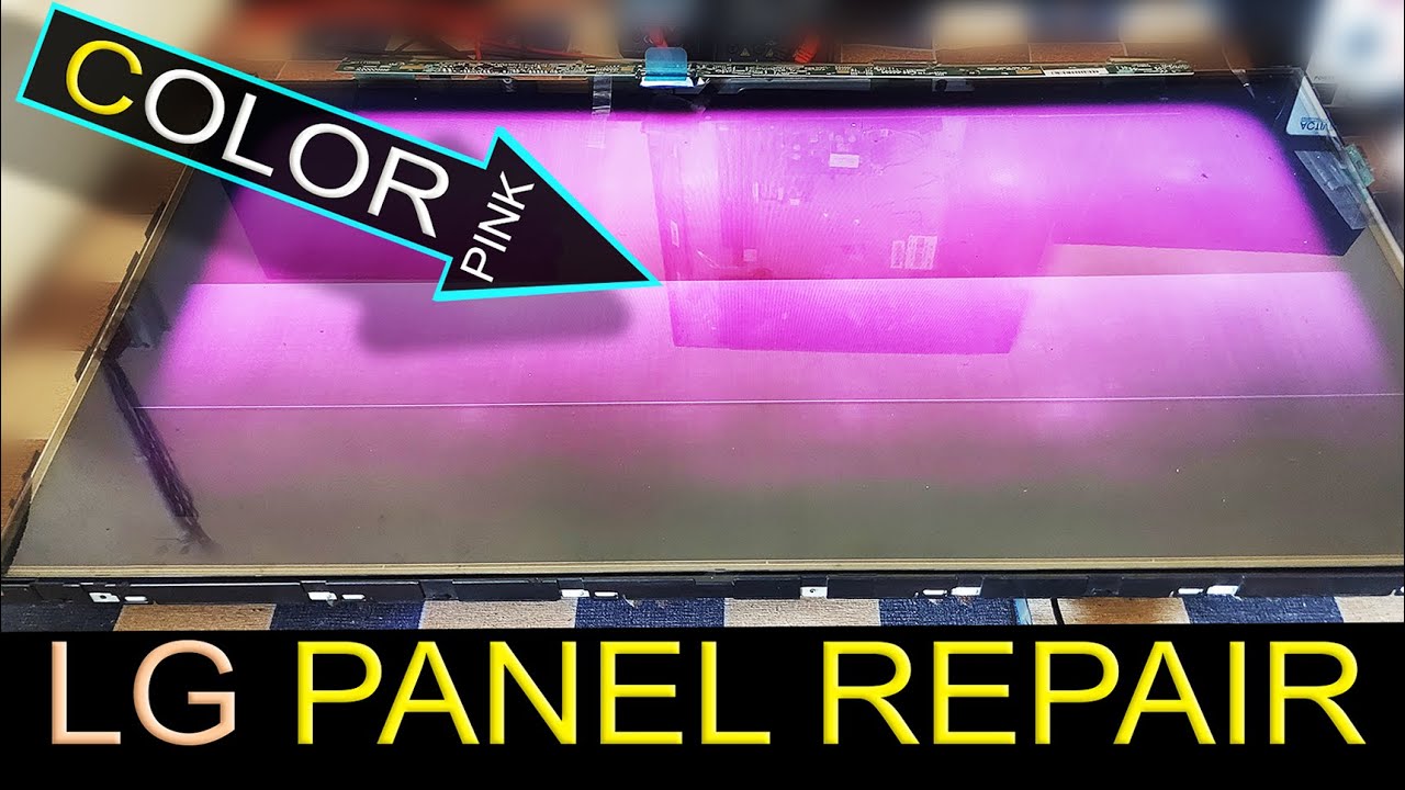 LG 32 LED TV Panel Repair Pink Color Screen Problem NT39538H C127A lg-32-led-tv-panel-repair-pink-color-screen-problem-nt39538h-c127a