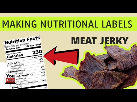 How To Calculate Calories In Homemade Beef Jerky