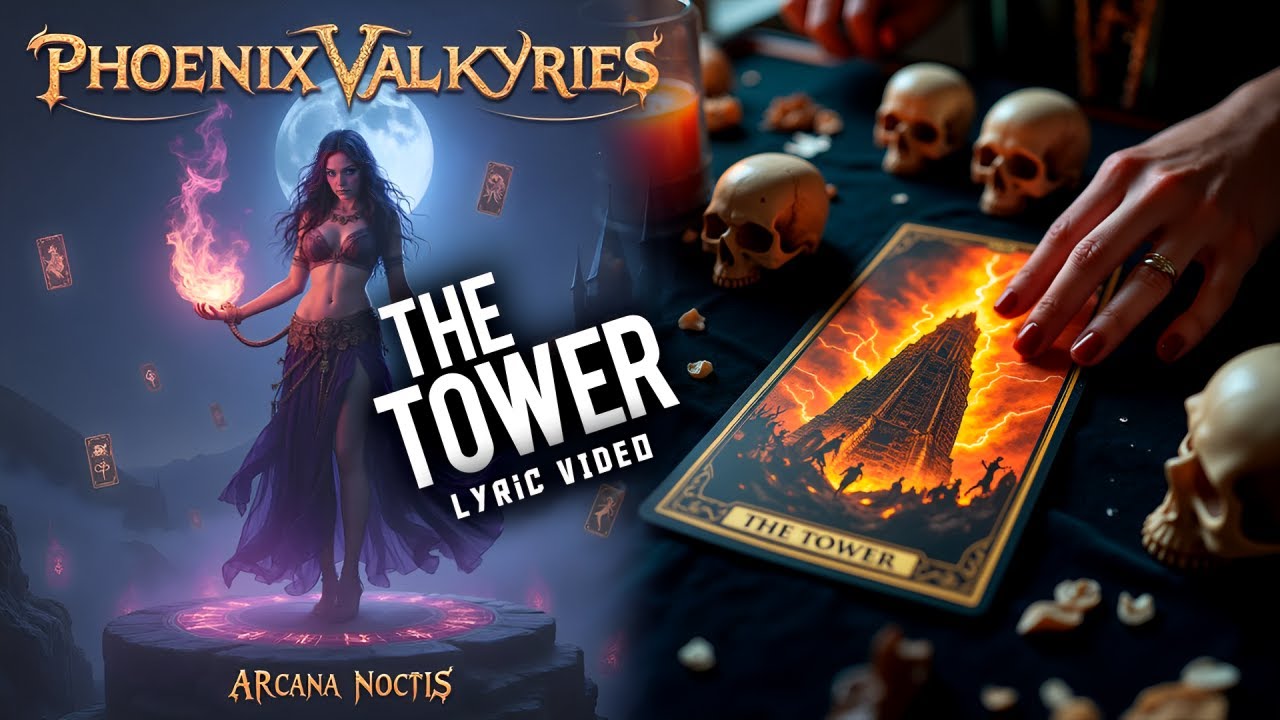 "PHOENIX VALKYRIES: " The Tower" - Tarot Epic Power Metal | LYRIC VIDEO ...