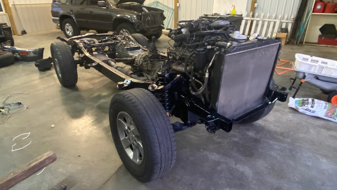 How to - 3rd gen 4Runner frame swap. Pt 1, body removal - YouTube