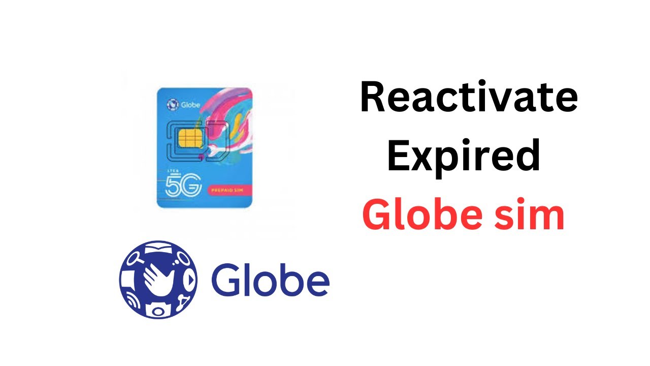 How to activate expired Globe Sim card 2025 - Full Guide - YouTube