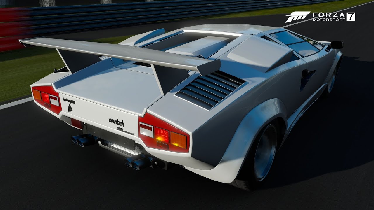 Forza Motorsport 7 - 1988 Lamborghini Countach LP5000 QV at MONZA GP ...
