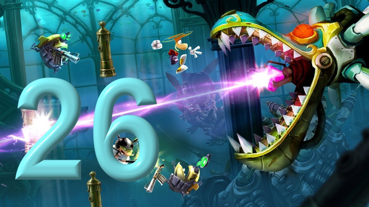Rayman Legends 20,000 Lums Under the Sea Rescue Emma / Shaolin Master ...