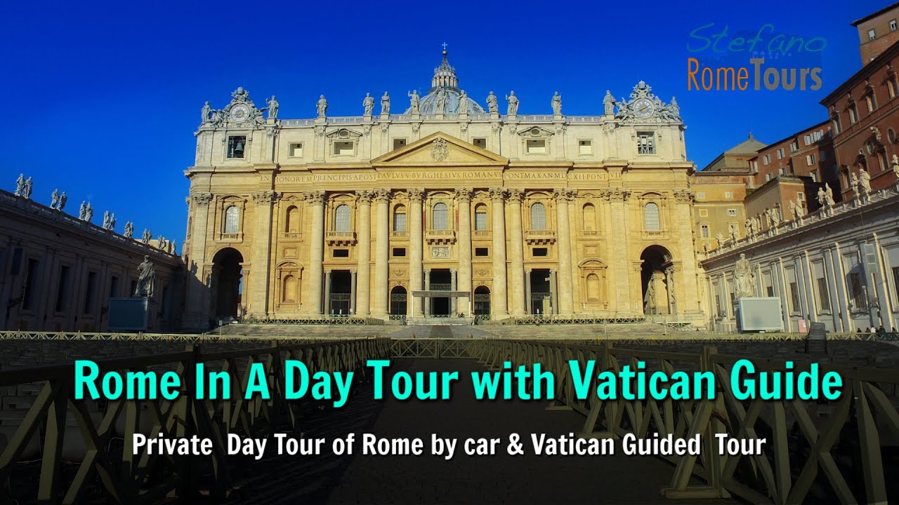 ROME IN A DAY TOUR with VATICAN TOUR GUIDE - YouTube
