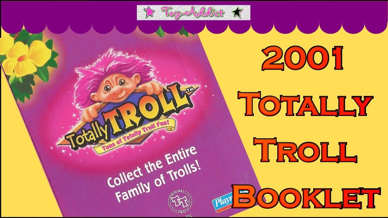 Totally Trolls 2001 Playmates Advertising Booklet ~ Toy-Addict - YouTube