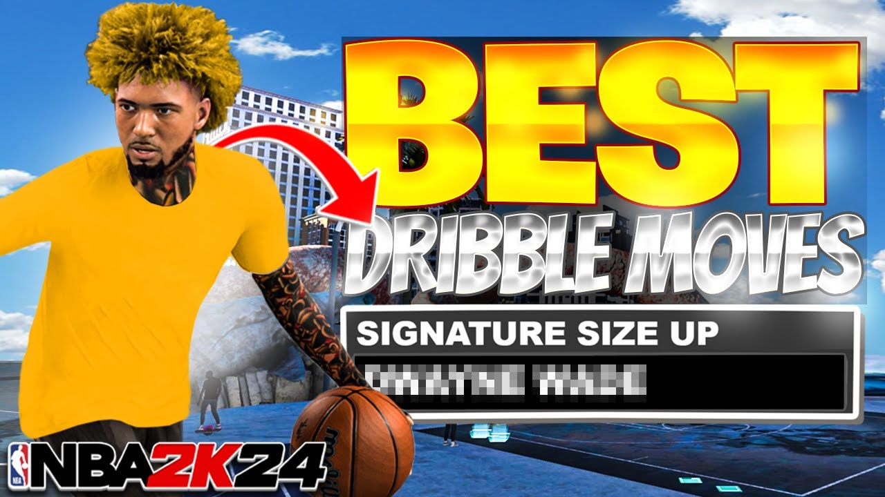 BEST DRIBBLE MOVES in NBA 2K24 - FASTEST DRIBBLE MOVES + COMBOS NBA2K24 ...
