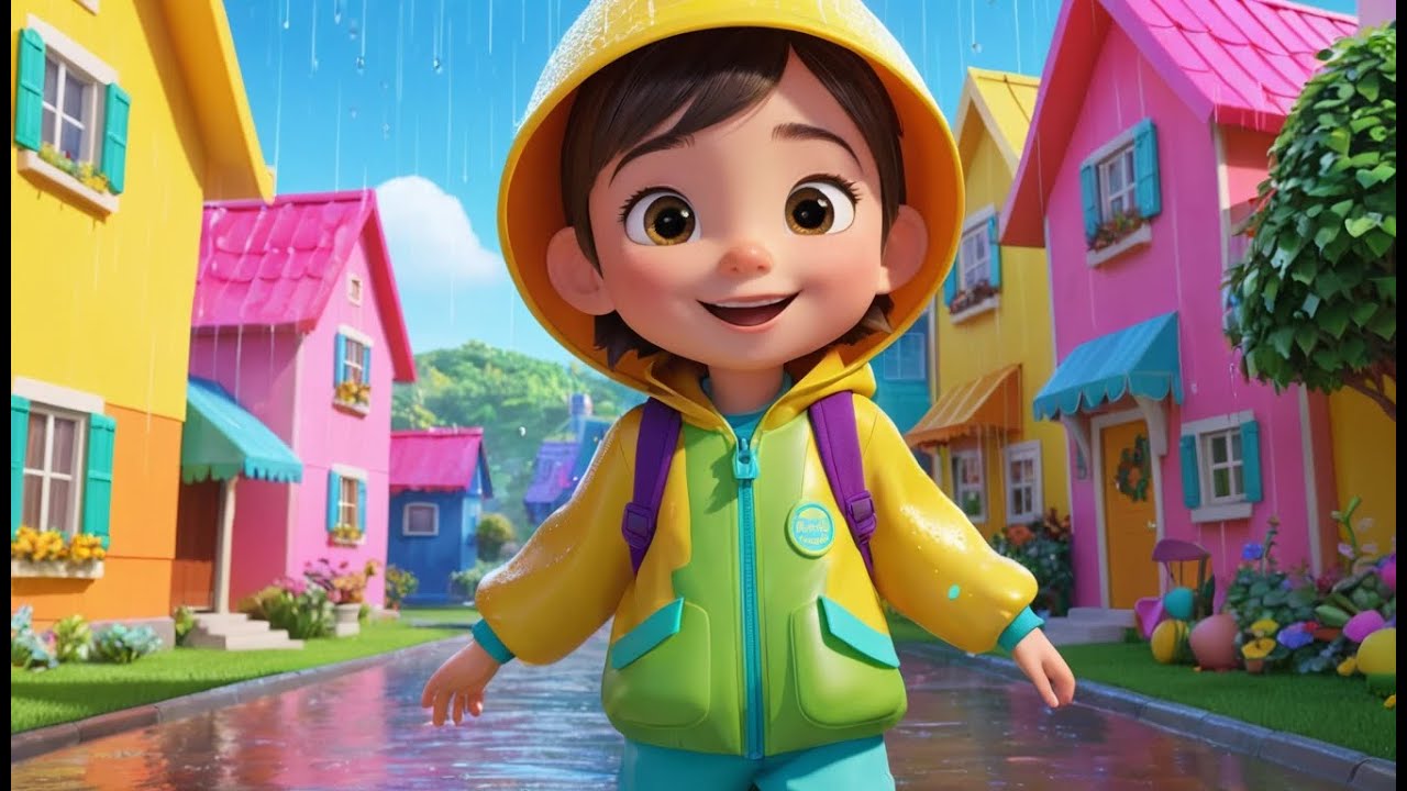Rain Rain Let’s Go Play | Fun Rainy Day Song for Kids | Sing Along ...