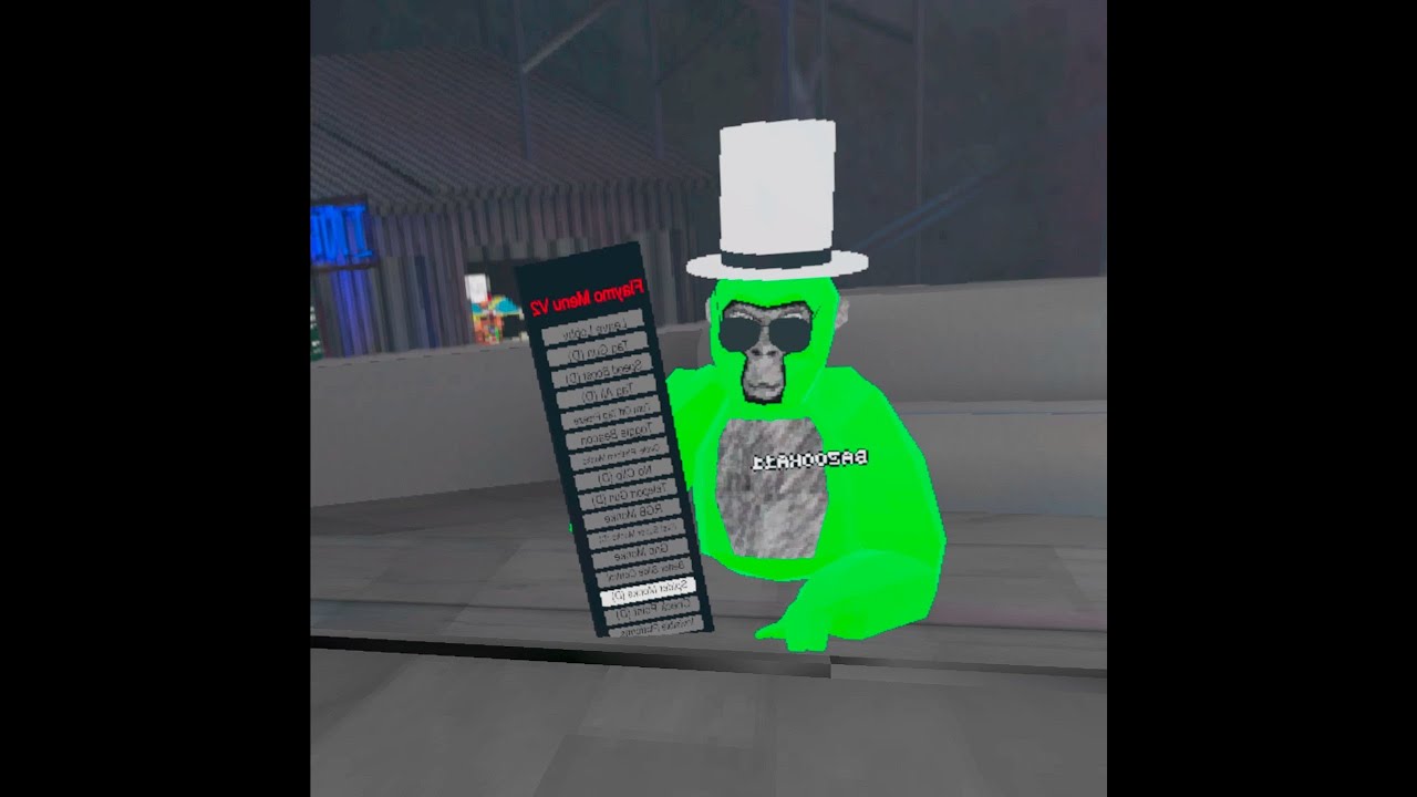 Got a new mod menu in gorilla tag. VR. - YouTube