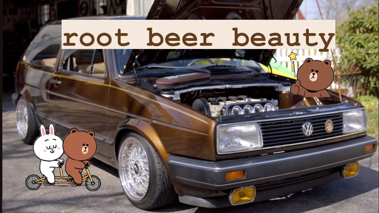 the most thorough homebuilt mk2 golf restomod you've probably ever seen ...