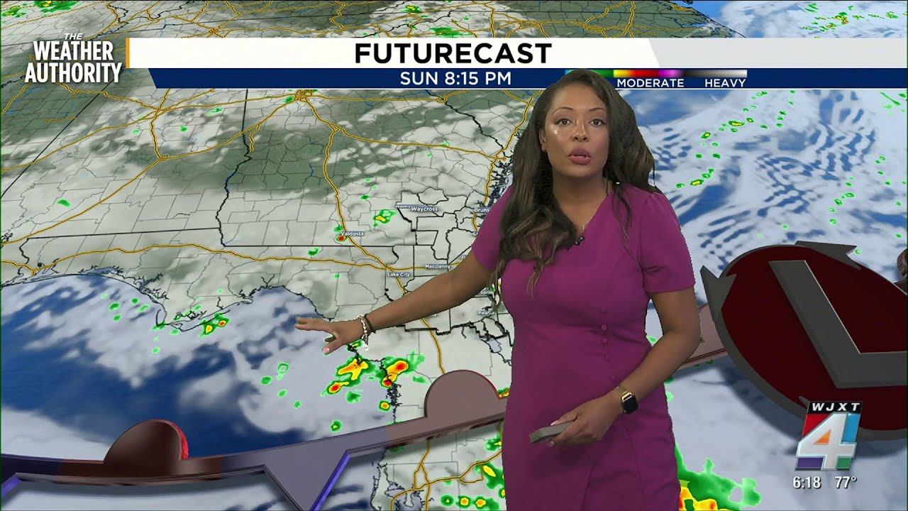 Meteorologist Jenese Harris predicts more isolated rain Sunday, Labor ...