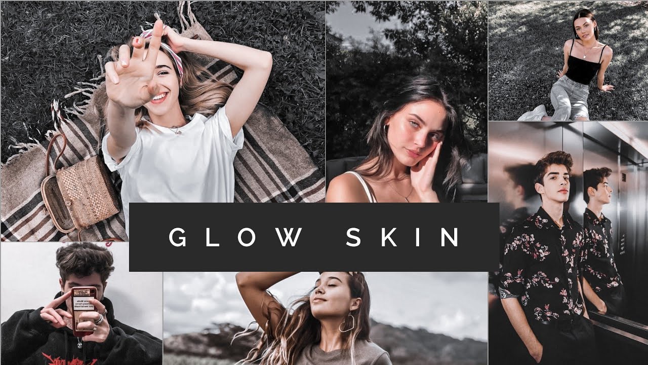 Glow skin preset | lightroom editing | preset gratis | white skin tone ...