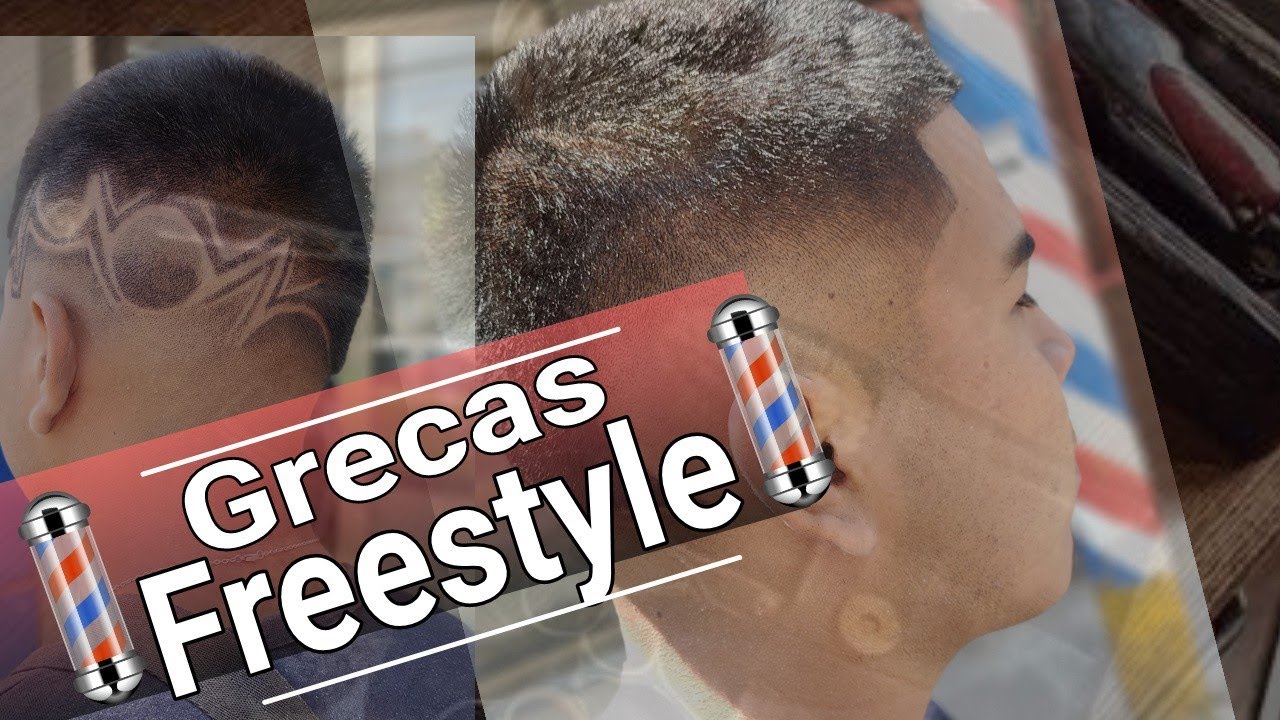 Como hacer grecas / lineas / rayas / freestyle en el cabello / Barberia 2021 / paso a paso - YouTube