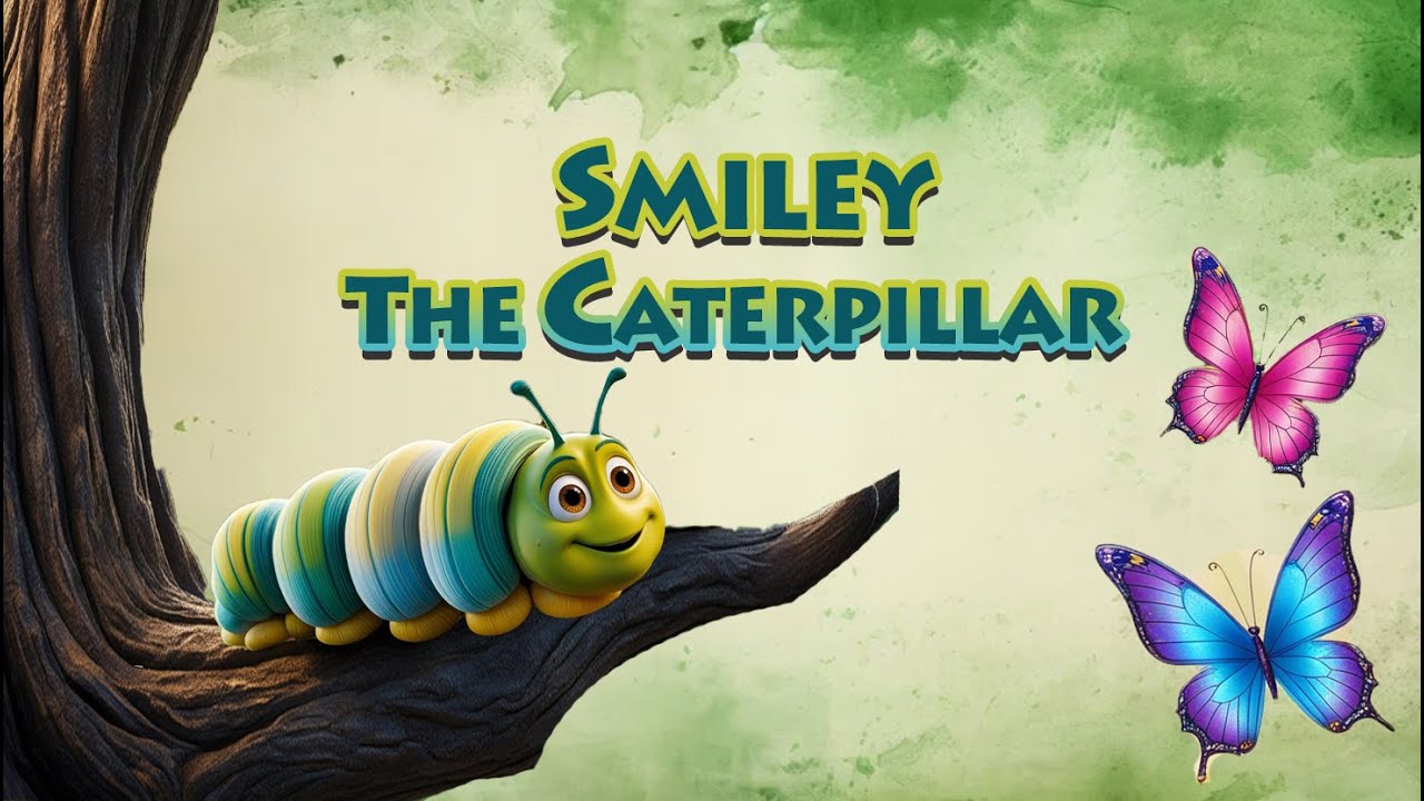 Smiley - The Caterpillar 🐛 | Bedtime Stories for Kids | Moral Stories ...