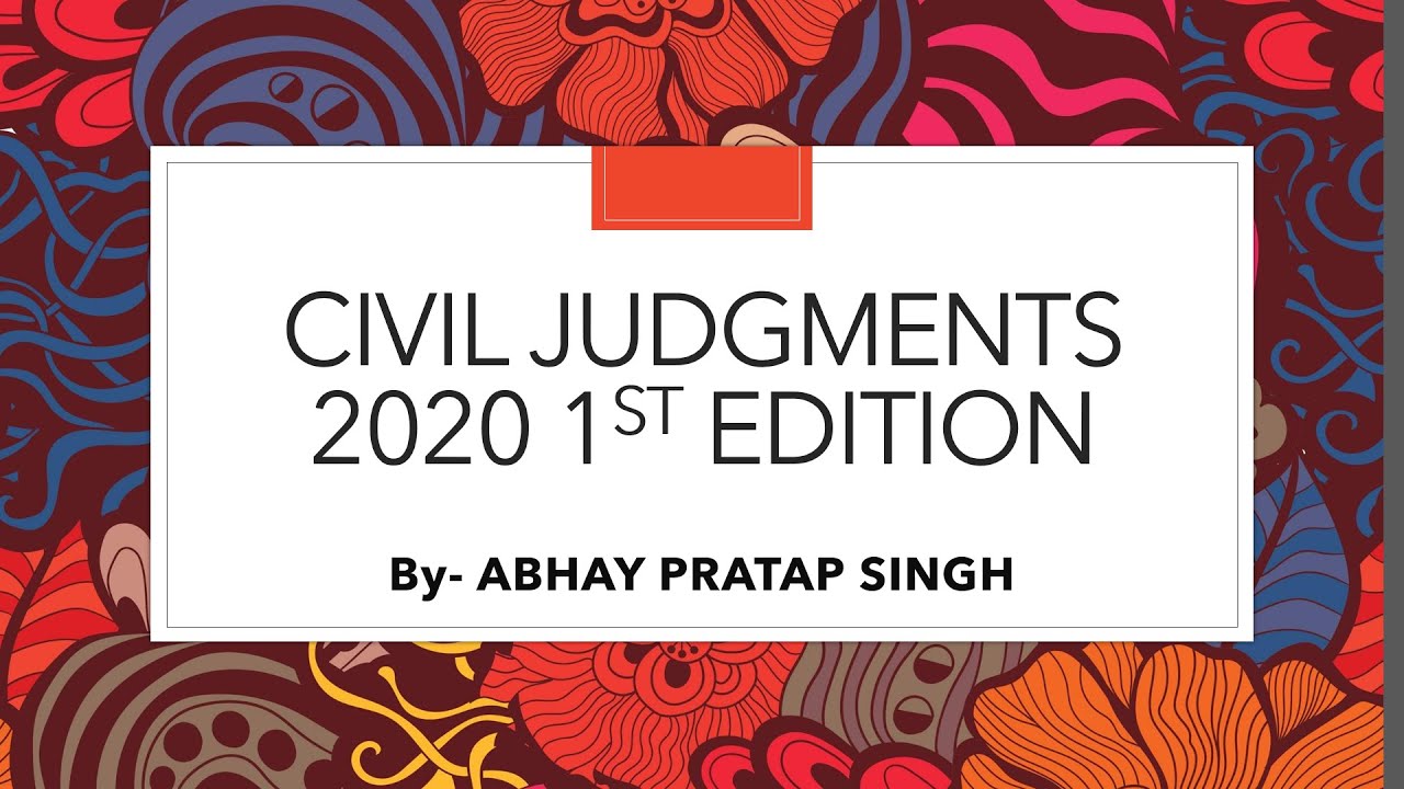 Civil Law Latest Judgments 2020 APS Judicial Academy civil-law-latest-judgments-2020-aps-judicial-academy