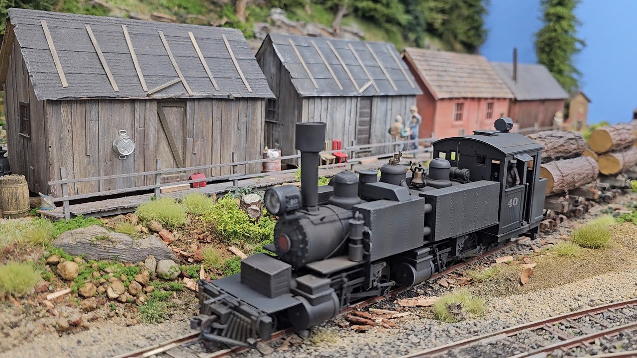 Al Judy's Beautiful On30 Model Railroad! - YouTube