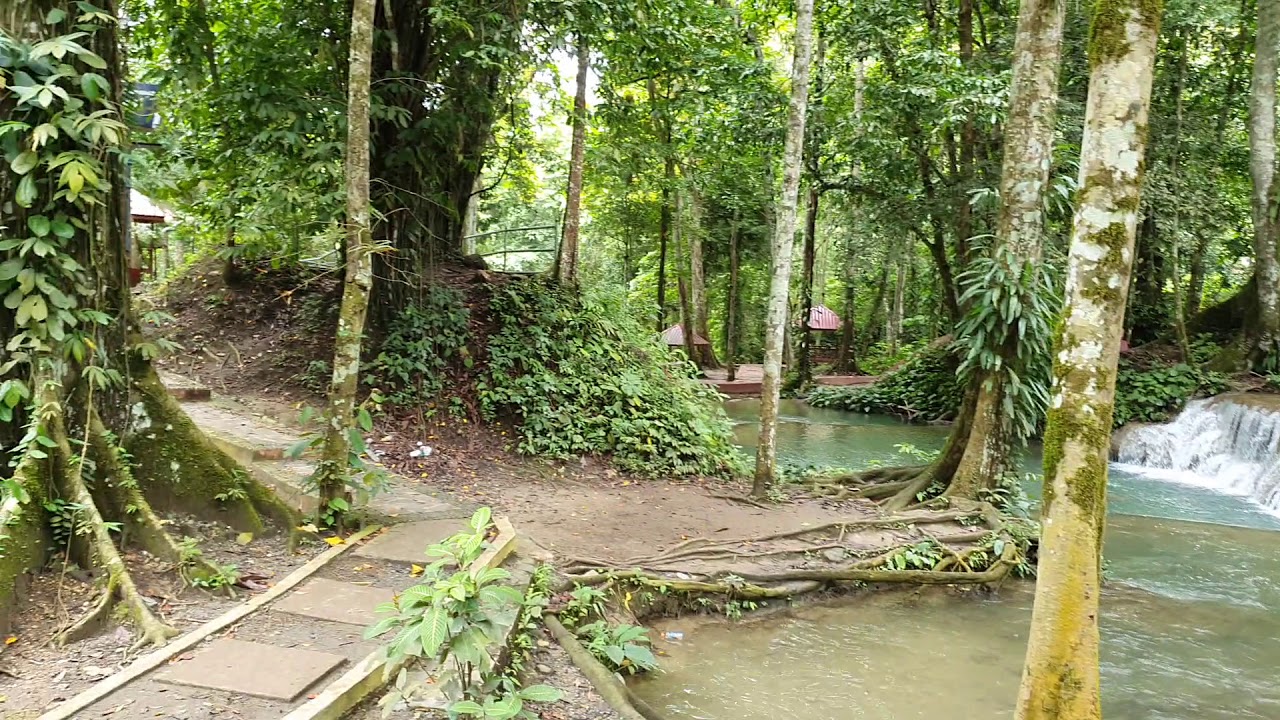 Salodik Waterfall luwuk - YouTube