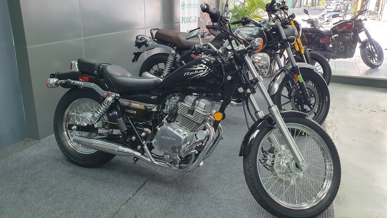Dàn xe Honda Rebel 250, CB350 và CLX 700 Heritage new hấp dẫn cho năm ...