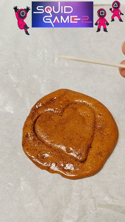 Squid Game 2 Dalgona Candy challenge😱🔥 #shorts #youtubeshorts #squidgame - YouTube