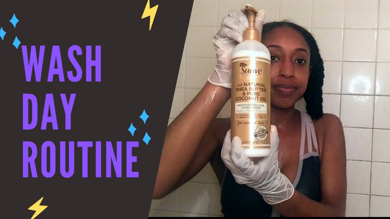 Easy Wash Day Routine | Suave - YouTube