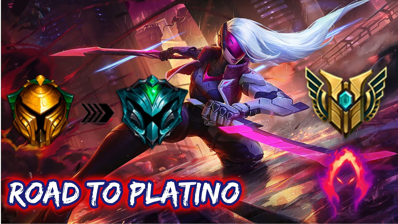 KATARINA GAMEPLAY ESPAÑOL S10 PROMO A PLATINO - YouTube