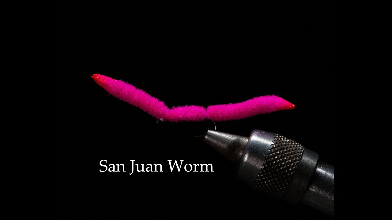 San Juan (Mega) Worm Fly Tying Instructions by Michael Falkoff - YouTube