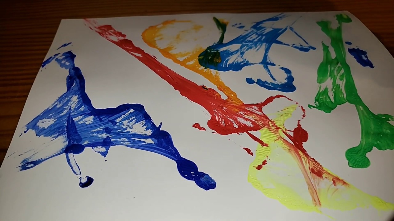 String Pull Floral Abstract Art Tutorial - YouTube