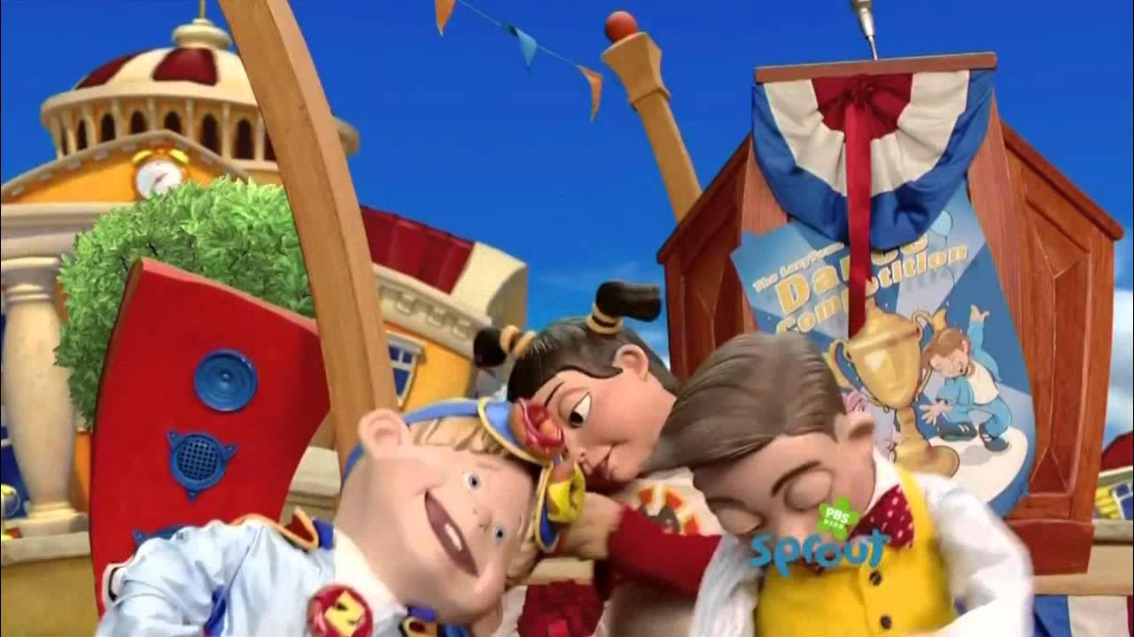 Lazy Town Bing Bang Dancing Duel Youtube