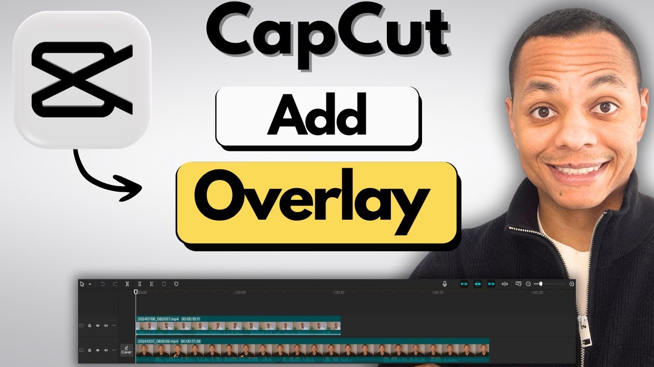 How to add overlay in CapCut | PC & Mobile - YouTube