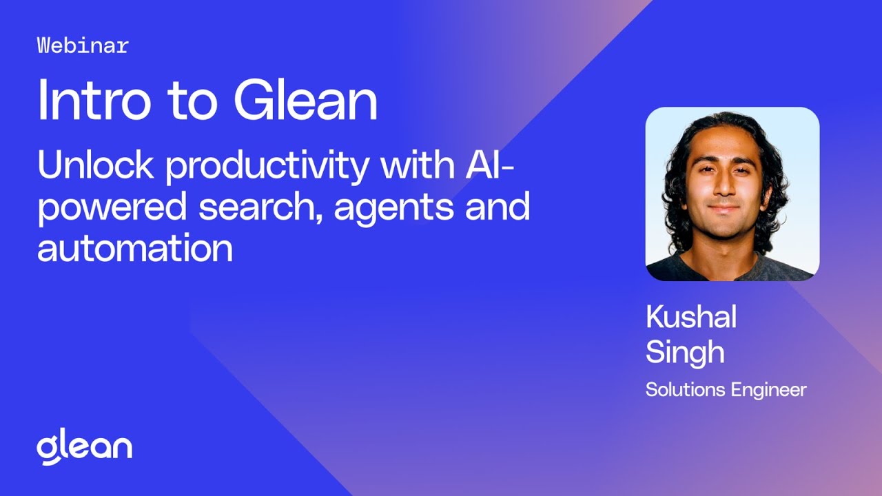 Intro to Glean - YouTube