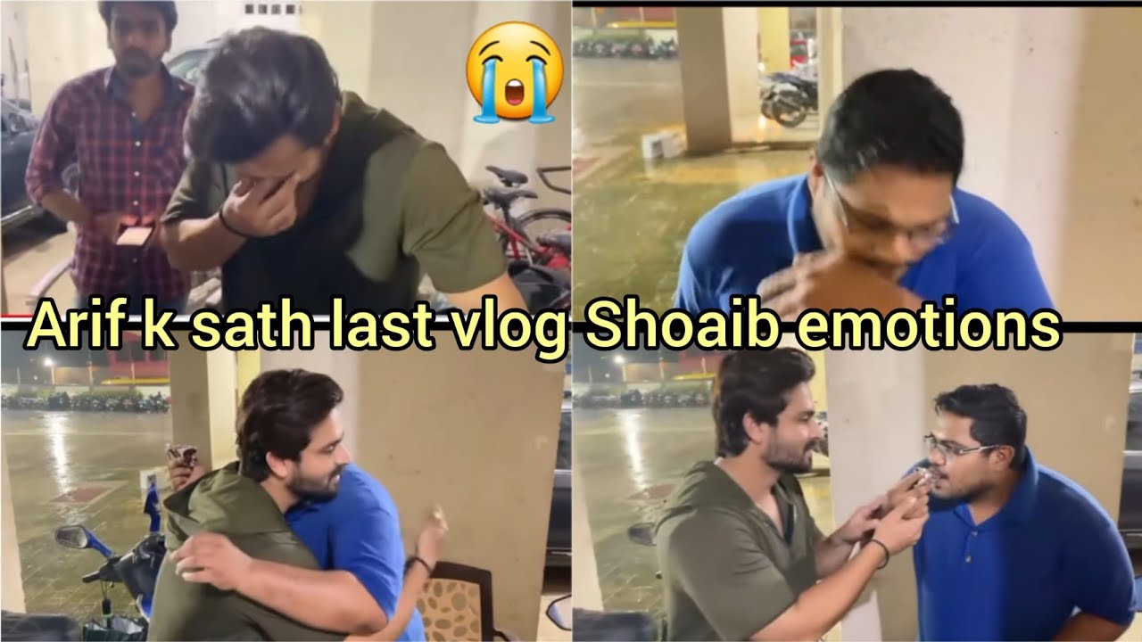 Shoaib Ibrahim share last video with friend Aarif emotions moments dipika ki duniya Shoaib ...
