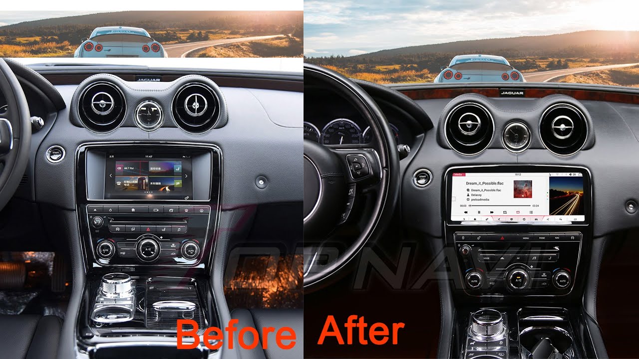 10.25 inch For Jaguar XJ XJL 2010-2015 Stereo Android Car Radio GPS ...