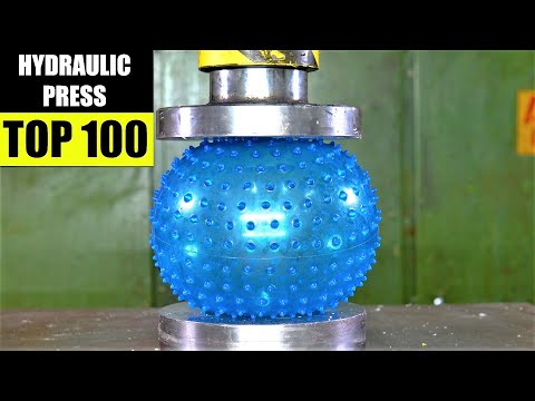 Top 100 Best Hydraulic Press Moments VOL 6 | Satisfying Crushing Compilation