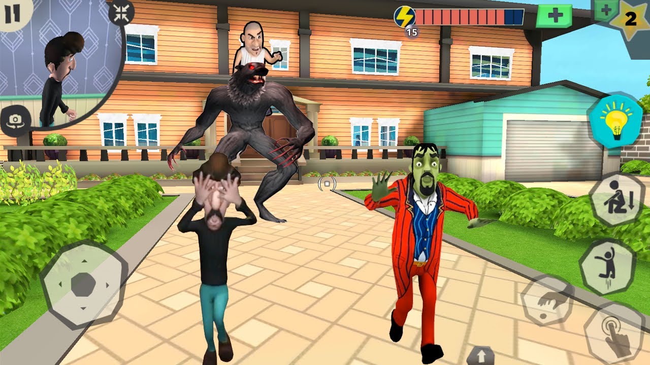 Scary Robber home clash _ new fun game video everyday , Gameplay ...